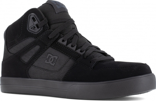 DC Work Crew Pure Work Men's Composite Toe Work High-Top Black/Dark ...