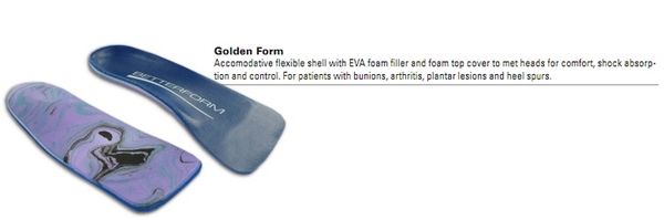 ORTHOS Custom Made Orthotic Shoe Insoles for Active Footwear